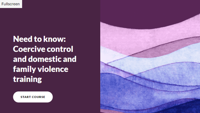 Module 1: Coercive control and domestic and family violence training ...